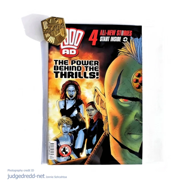 2000AD PROG 1362 Judge Dredd Comic Issue Very Good to Excellent ...