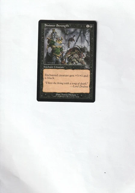 SINISTER STRENGTH-PLANESHIFT EDITION 2001-Magic TG-NM EUR 1,00 ...