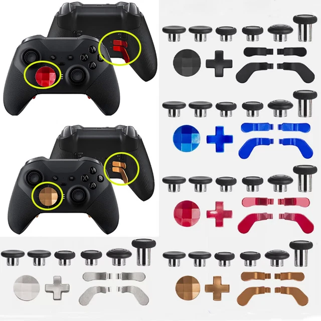 FÜR XBOX ONE Elite Series 2 Controller D-Pad Metall Paddel-Tasten ...