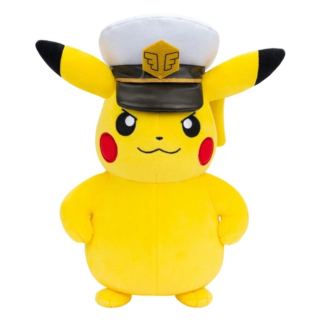 POKÉMON PLUSH FIGURE Captain Pikachu 20 cm EUR 20,99 - PicClick IT