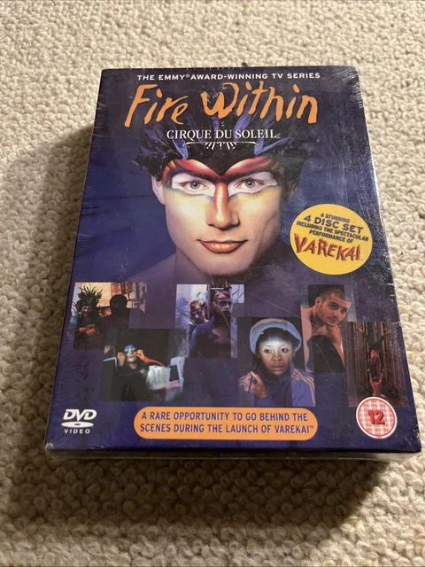 FIRE WITHIN : Cirque Du Soleil Award Winning TV Series - New & Sealed ...