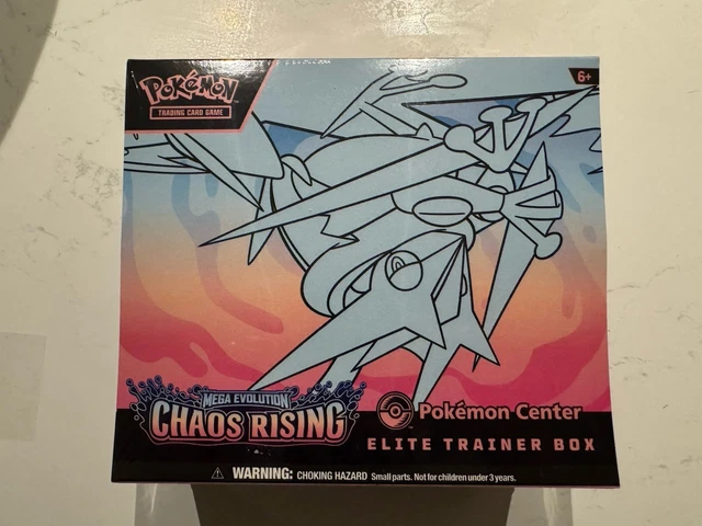 POKÉMON TCG, MEGA Evolution: Chaos Rising Pokémon Center ETB, Sealed ...