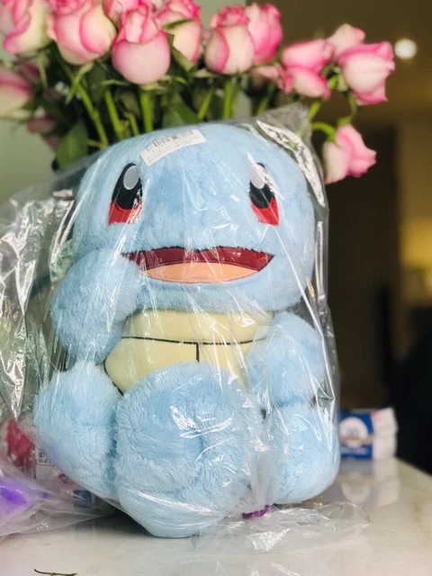 BRAND NEW POKEMON Fluffy Squirtle Japan Authentic Plush Soft Cute Toy ...