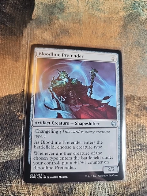 BLOODLINE PRETENDER X1 NM Magic the Gathering 1 x carte mtg Kaldheim ...