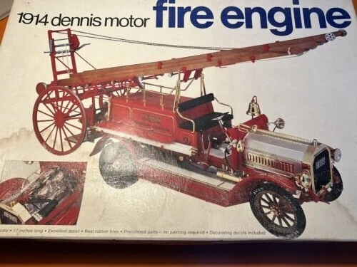 1914 DENNIS MOTOR Fire-Engine 1/16 Scale by Entex Industries, Inc. £55. ...