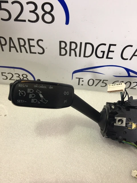 SEAT LEON.FR.2.0TDI.2014. WIPER + INDICATOR STALK CRUISE CONTROL ...