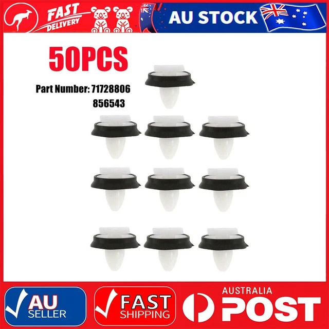 50PCS CAR DOOR Trim Panel Clips For Fiat For Ducato 71728806 8565.43 ...