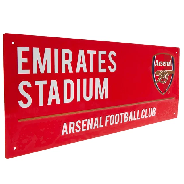 ARSENAL FC - Plaque de rue EMIRATES STADIUM (TA4917) EUR 24,37 ...