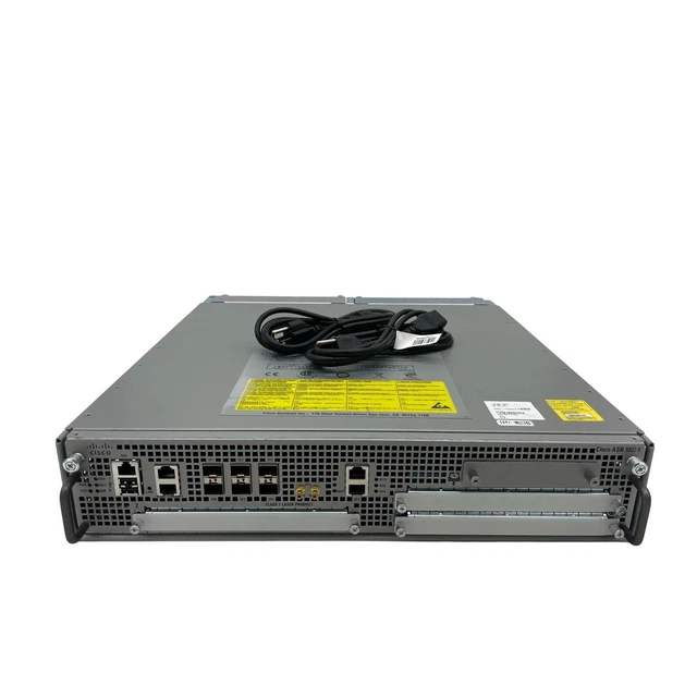 CISCO ASR1002-X 6-PORT SFP WAN Aggregation Services Router Dual AC ...