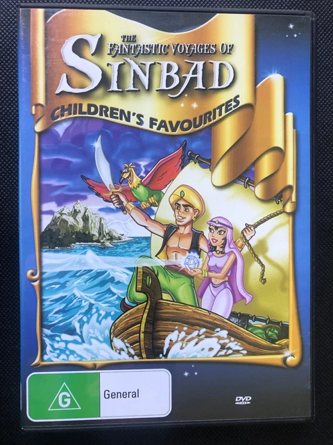 SINBAD - LEGEND Of The Seven Seas (DVD, 2003) $5.00 - PicClick AU