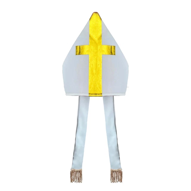 EVERJOY PARTY ADULT Mitre Accessory – Pope, Cardinal, One Size, Multi ...