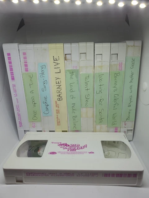 BARNEY VHS LOT Of 10 $40.22 - PicClick CA