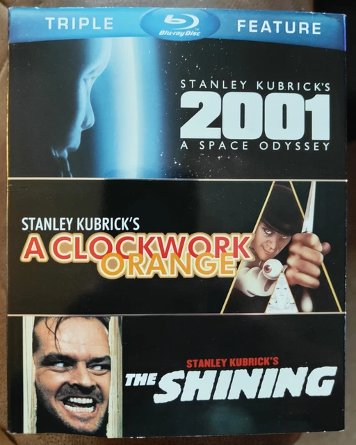 2001: A SPACE Odyssey/A Clockwork Orange/The Shining (Blu-ray, 2012) £3 ...