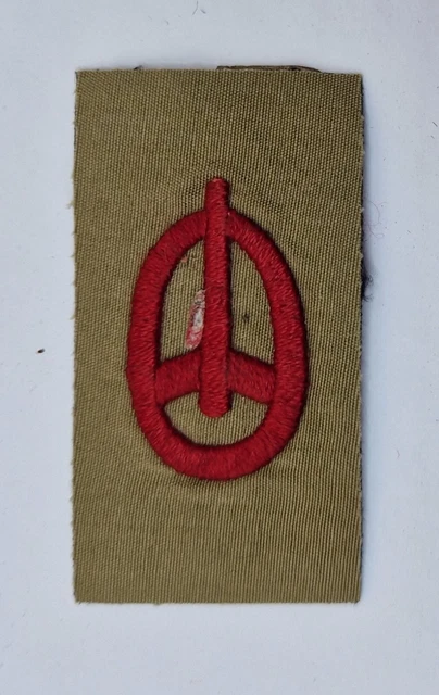 WW2 BRITISH ARMY 4th Anti Aircraft Division 1st Pattern Cloth Formation ...