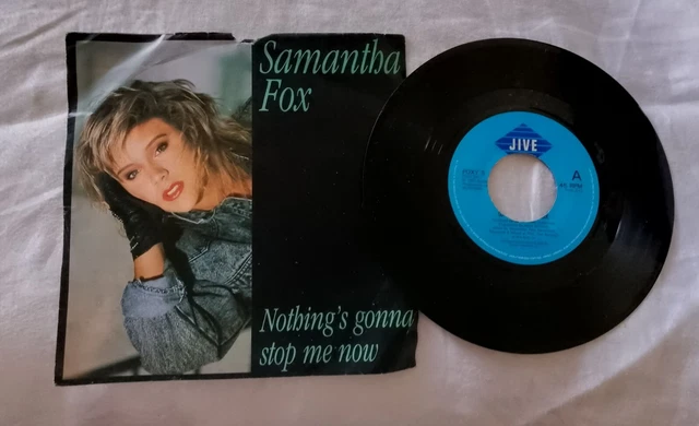 SAMANTHA FOX NOTHING'S Gonna Stop Me Now / Dream City 7" Hit Record EUR ...