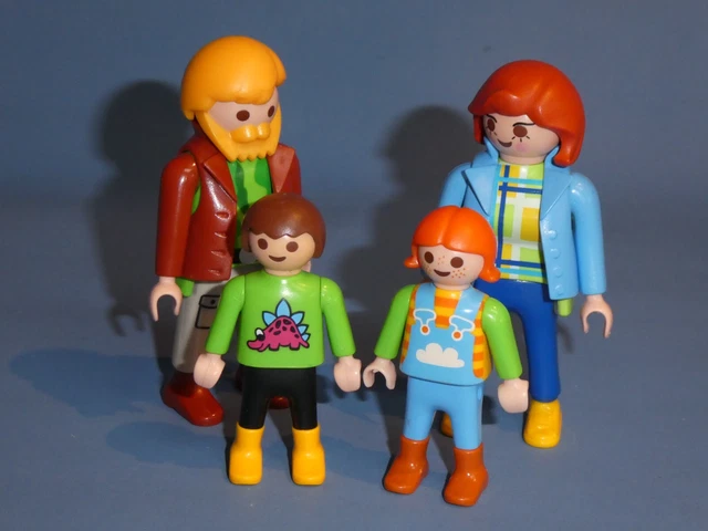 PLAYMOBIL FAMILY MUM Dad Son Daughter Adults & Children Figures (B ...
