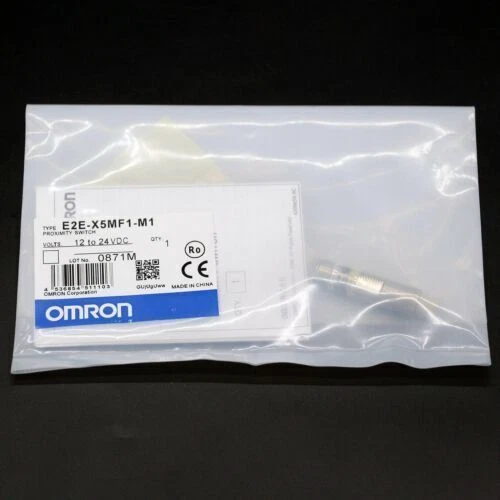 E2E-X5MF1-M1 1PC NEW Omron Short Barrel Inductive Proximity Sensor 200mA PNP M12 EUR 36,06 ...