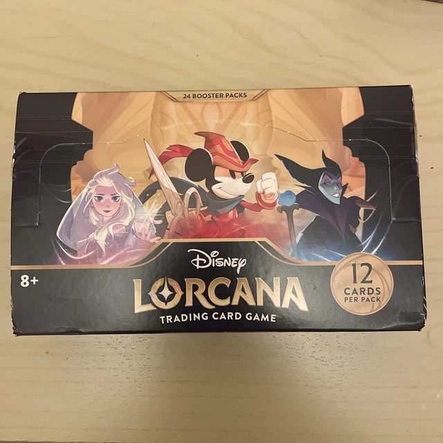 DISNEY LORCANA TCG The First Chapter Booster Box - 24 Packs NEW SEALED ...