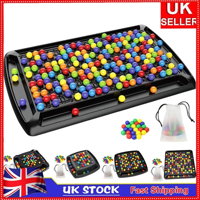 RAINBOW BALL ELIMINATION Board Game Colorful Chess Board Game for Kids ...