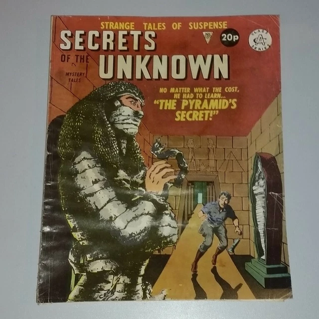 SECRETS UNKNOWN #189 Alan Class British Vintage Giant Size Comic £6.99 ...