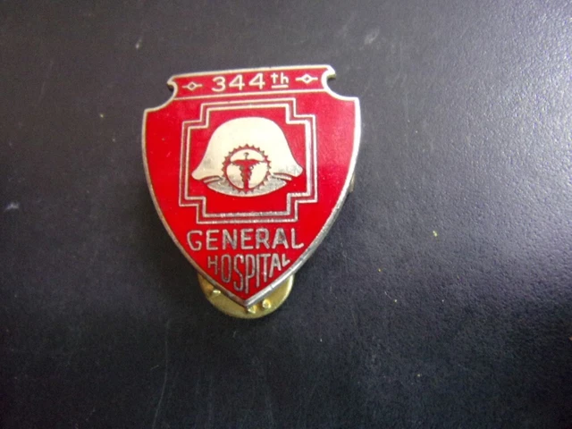US ARMY - 344° General Hospital Unit Crest EUR 4,00 - PicClick FR