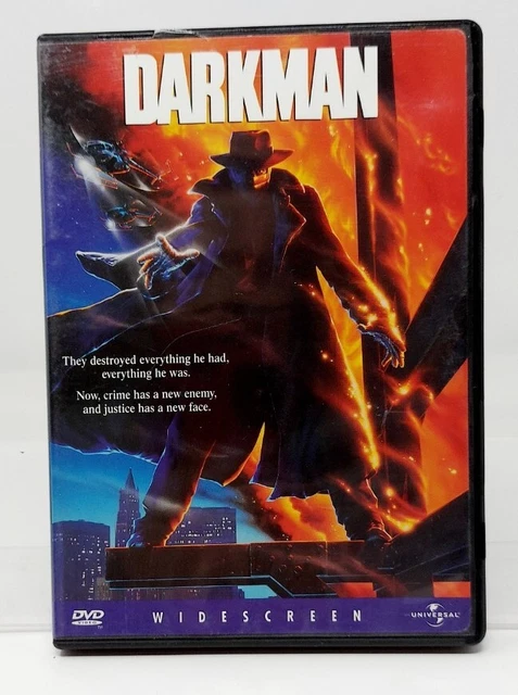 DARKMAN DVD 1998 Action Sci-Fi Thriller Liam Neeson Sam Raimi Frances ...