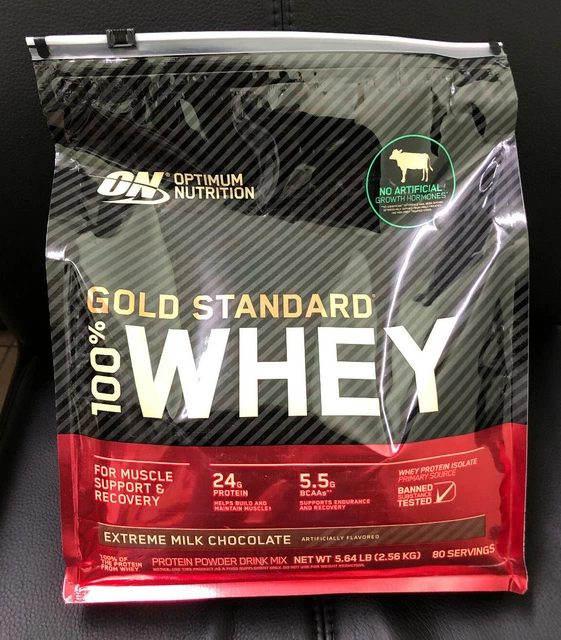 OPTIMUM NUTRITION 100% Whey Protein Powder 80 Servings, Chocolate ...