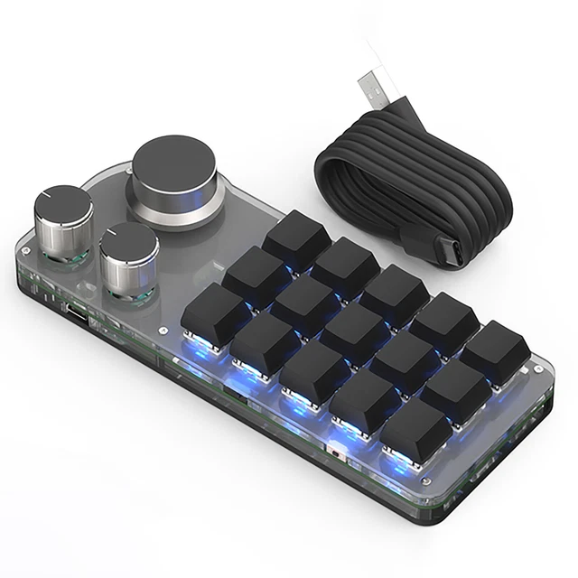 TECLADO PERSONALIZADO PERNO Oficina Mini Mecánico Rápido Intercambio ...