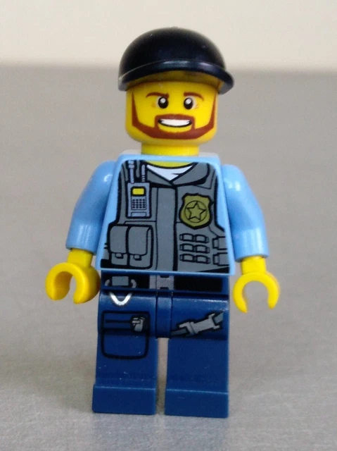 FIGURINE LEGO CITY Police Undercover Elite Police Officer - 60008 60006 ...