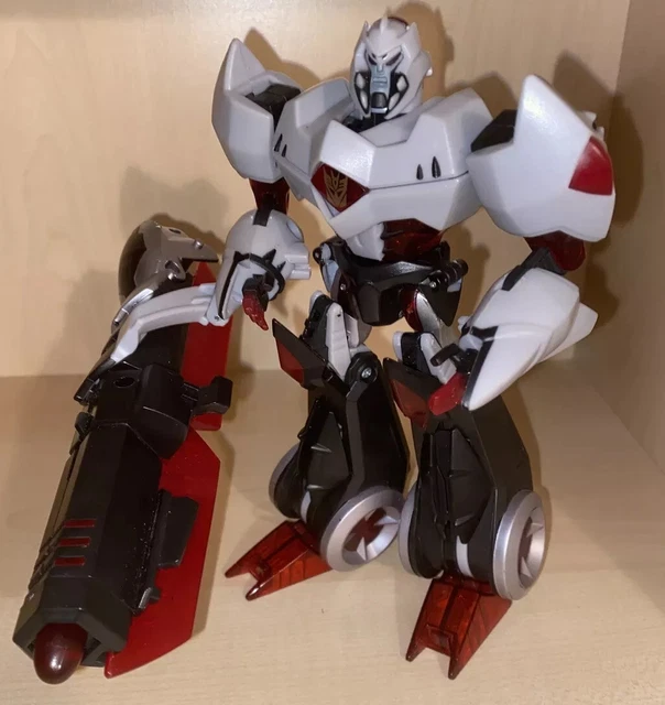 TRANSFORMERS ANIMATED MEGATRON Voyager Class Cybertron Mode Complete ...