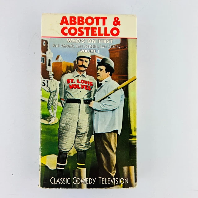 ABBOTT & COSTELLO - Vol 1 Who's On First VHS Video Tape $9.99 - PicClick
