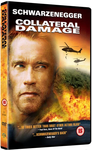 COLLATERAL DAMAGE DVD (2002) Arnold Schwarzenegger, Davis (DIR) cert 15 ...