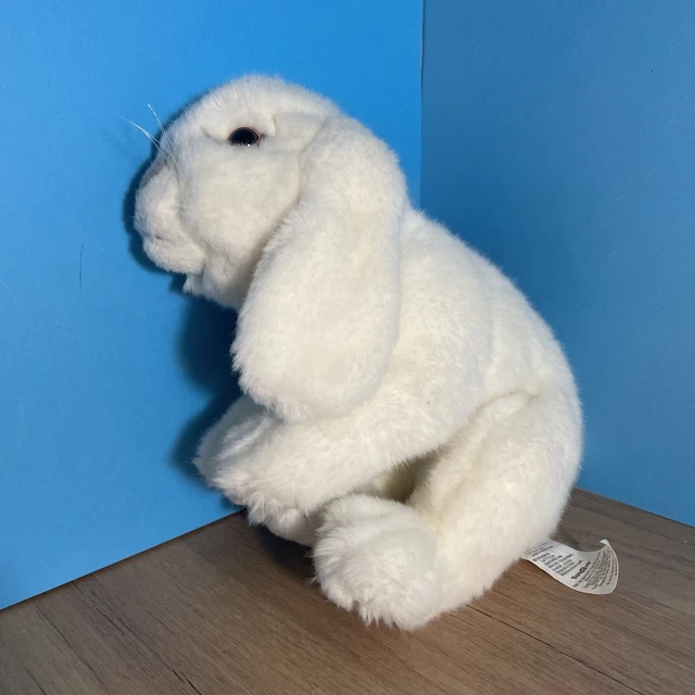 TOYS R US Lop Ear White Bunny Rabbit Soft Toy plush £8.66 - PicClick UK