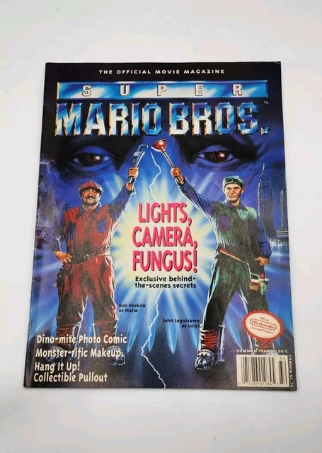 SUPER MARIO BROS The Official Movie Magazine Original 1993 Rare Very ...