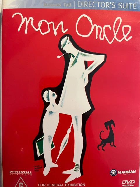 MON ONCLE DVD 1958 Monsieur Hulot Jacques Tati AS NEW! All Region EUR ...