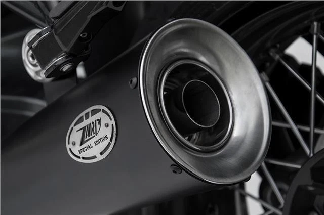 ZARD SLIP ON Auspuff Bad Child Black Steel Black BMW RnineT Urban 2017 ...