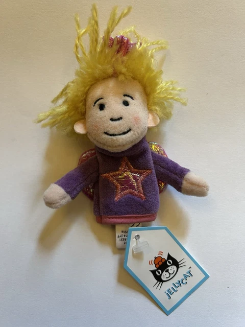 VINTAGE JELLYCAT FANCY Dress Gal Finger Puppet Soft Toy Bnwt Retired ...