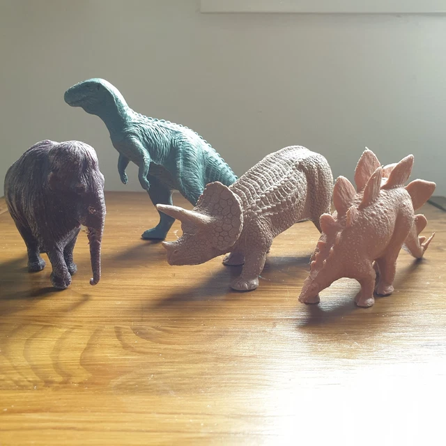 BRITISH NATURAL HISTORY Museum Vintage Dinosaur Figures Bundle 1974 ...