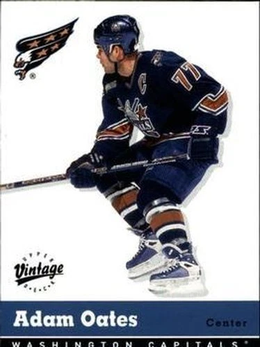 #365 ADAM OATES - Washington Capitals - 2000-01 Upper Deck Vintage ...