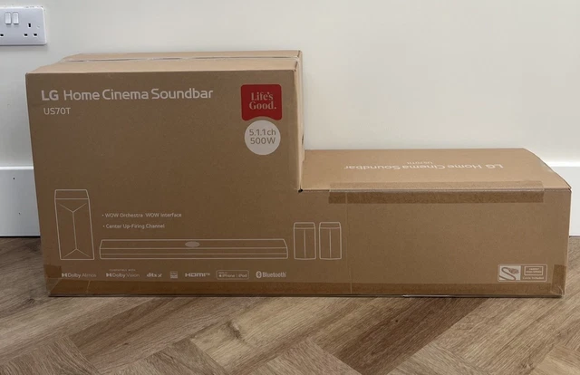 LG US70TR 5.1.1 Cinema Sound Bar with Dolby Atmos | RRP £699.00 New ...