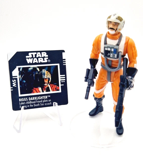 Vintage Kenner Star Wars Potf Freeze Frame Biggs Darklighter Complete 2853