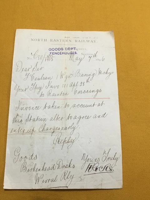 RAILWAY PAPERWORK LABEL Gwr Sr Lner Lswr B58 EUR 3,47 - PicClick DE