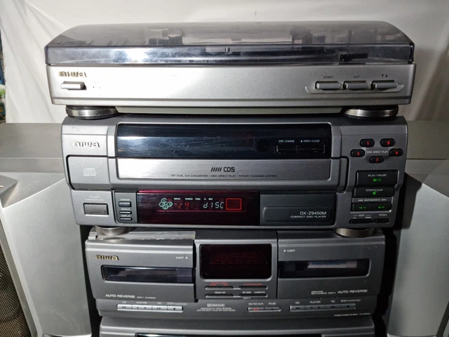 AIWA MX-Z9500 STEREO Stack System Hifi Separates & Speakers SPARES OR ...