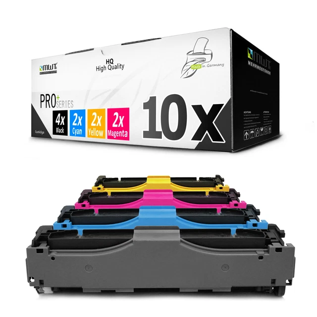 10X PRO CARTOUCHE D'Encre Remplace Canon 046H BK 046H C 046H M 046H Y Cmy EUR 221,12 - PicClick FR