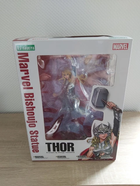KOTOBUKIYA BISHOUJO MARVEL "Thor" ArtFX PVC Statue von Lady Thor EUR 75 ...