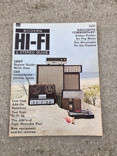 VINTAGE MODERN HI-FI & Stereo Guide Magazine/Catalog 1967 $4.95 - PicClick