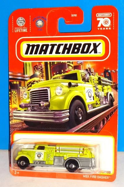 MATCHBOX 2023 MBX Metro Series #60 MBX Fire Dasher City of San Luis ...