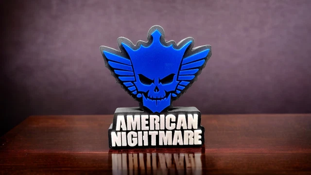 WWE / WWF Cody Rhodes American nightmare 3d Printed Logo size 15cm x ...