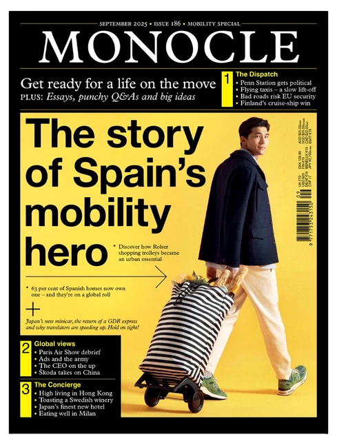 MONOCLE MAGAZINE #186 September 2025 ~ New ~ £9.55 - PicClick UK