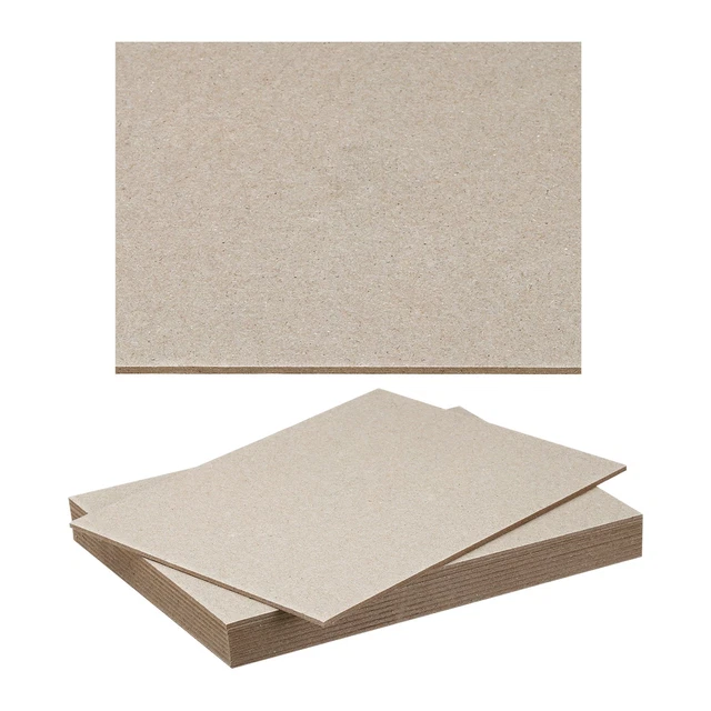 0.08&X7&X5& BOOK BOARD, 10 Pack Chipboard Sheets Book Binding Board ...